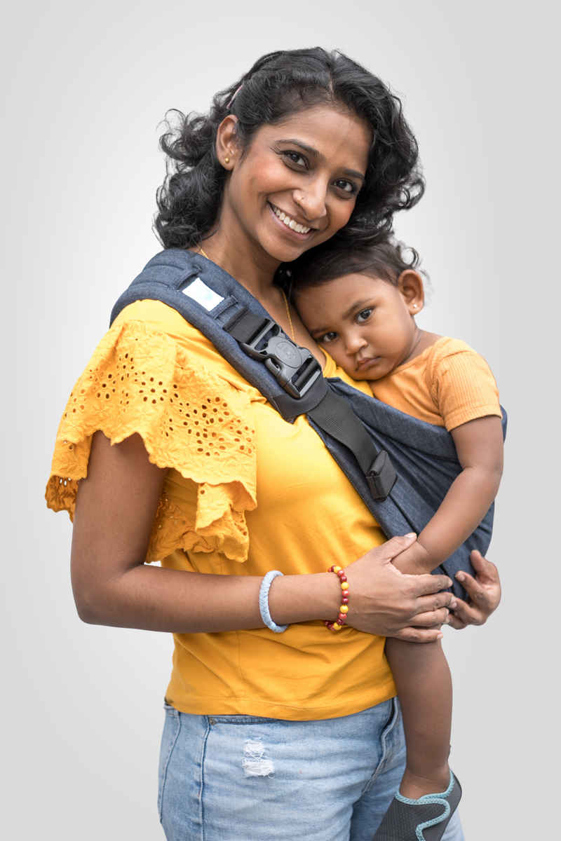 Imbu Hip Sling- Denim – Soul Baby Carriers