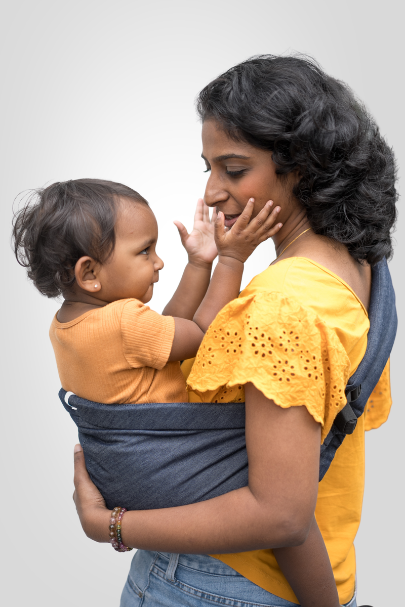 Imbu Hip Sling- Denim – Soul Baby Carriers
